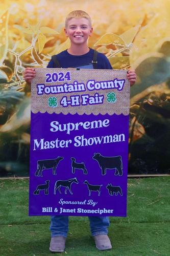 Fountain County 4-H Fair Supreme Master Showman Contest | News ...