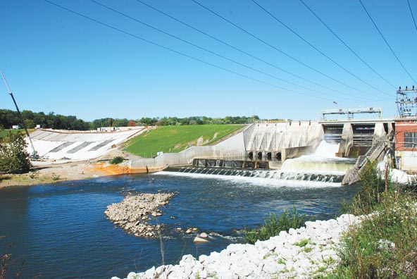 Oakdale Dam Work Progresses | Monticello Herald Journal | newsbug.info