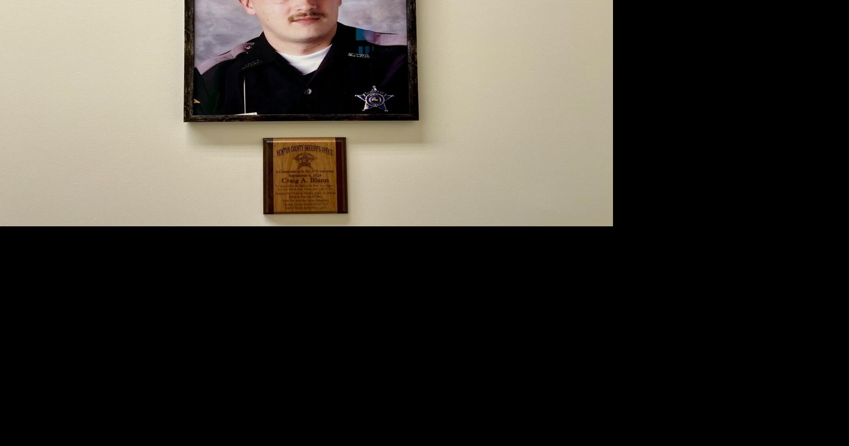Plaque Dedication honors fallen Deputy Craig A. Blann | News | newsbug.info