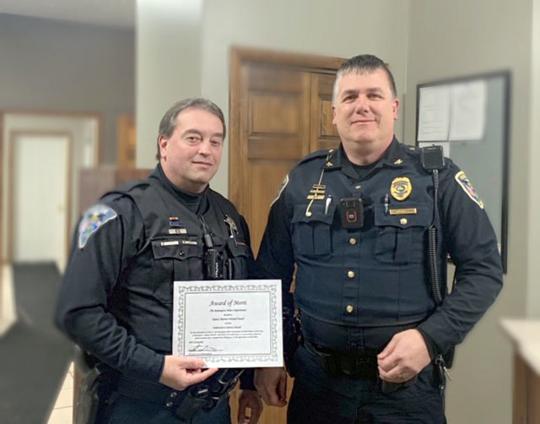 Wolcott cop earns Merit Award from Remington police | News | newsbug.info