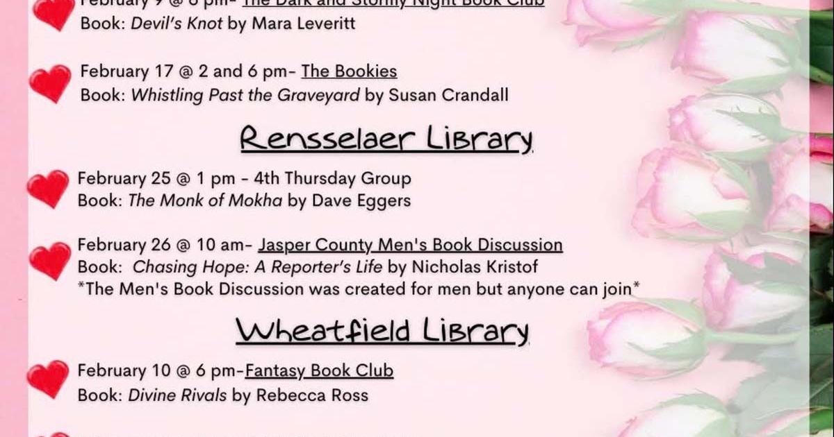 Gobs of family-fun programs at JCPL branches in February | News ...
