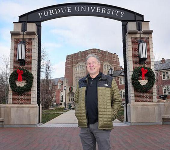 Former dean of ag at Purdue — and a former Kougar — visits KVHS ...