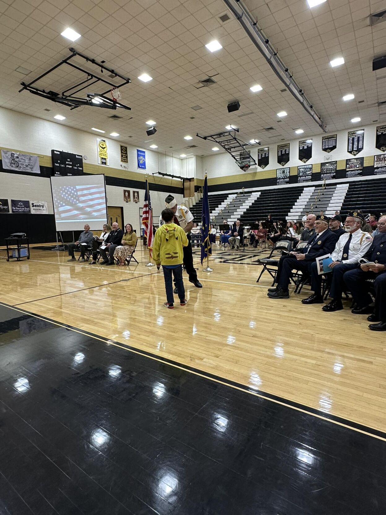 Covington Middle School Veterans Day Program Honors Students with Essay ...