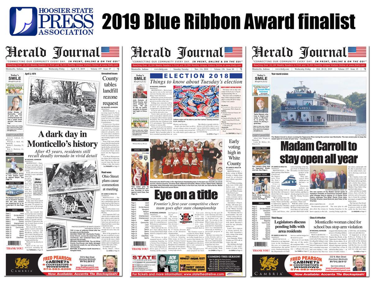 Herald Journal earns 12 awards in 2019 Indiana newspaper contest ...