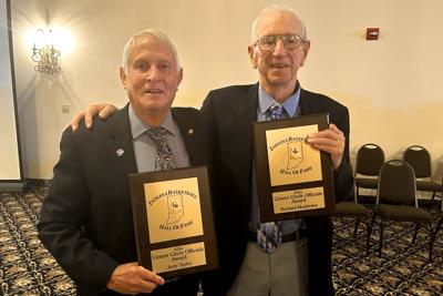 Jerry Taylor presented with Indiana Basketball Hall of Fame Award ...