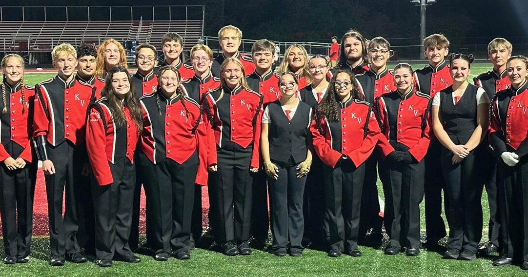 KVHS celebrate senior football players, plus band, cheer and dance ...