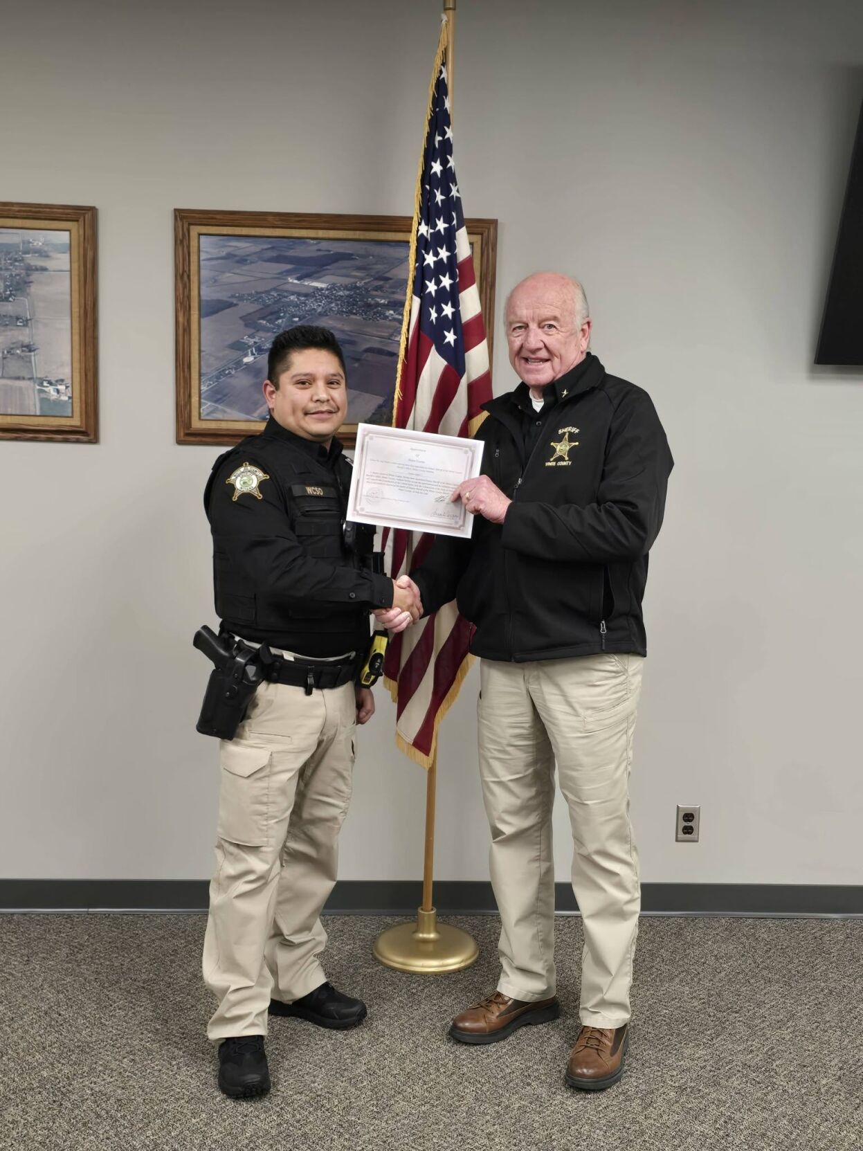 White County Sheriff’s Office Celebrates New Merit Deputy Hire ...