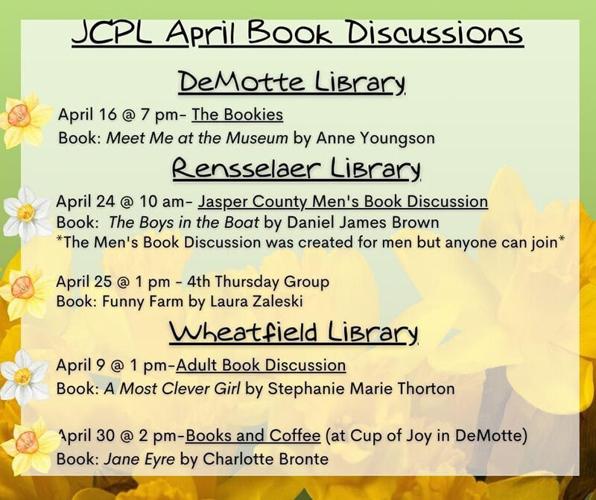 Jasper County Library to present kid, adult programs in April | News ...