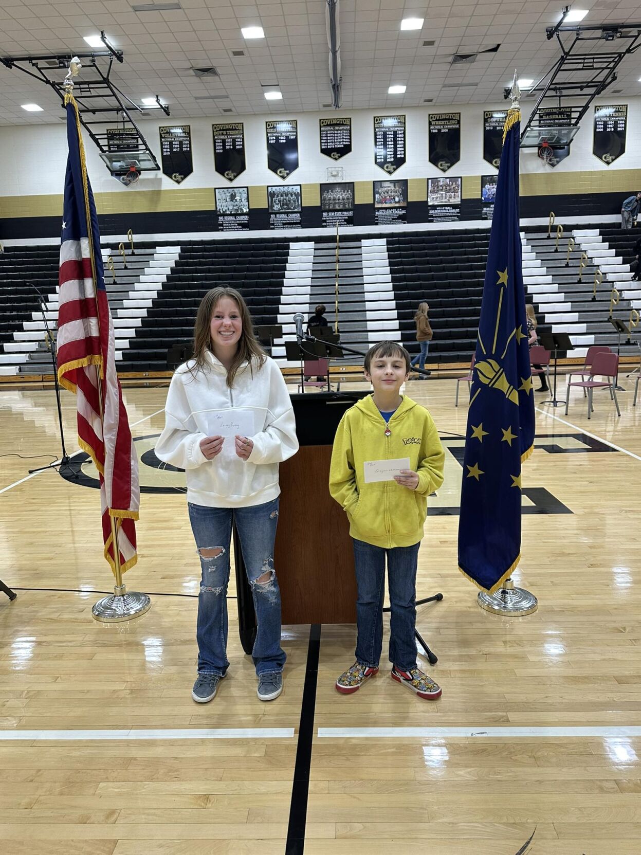 Covington Middle School Veterans Day Program Honors Students with Essay ...