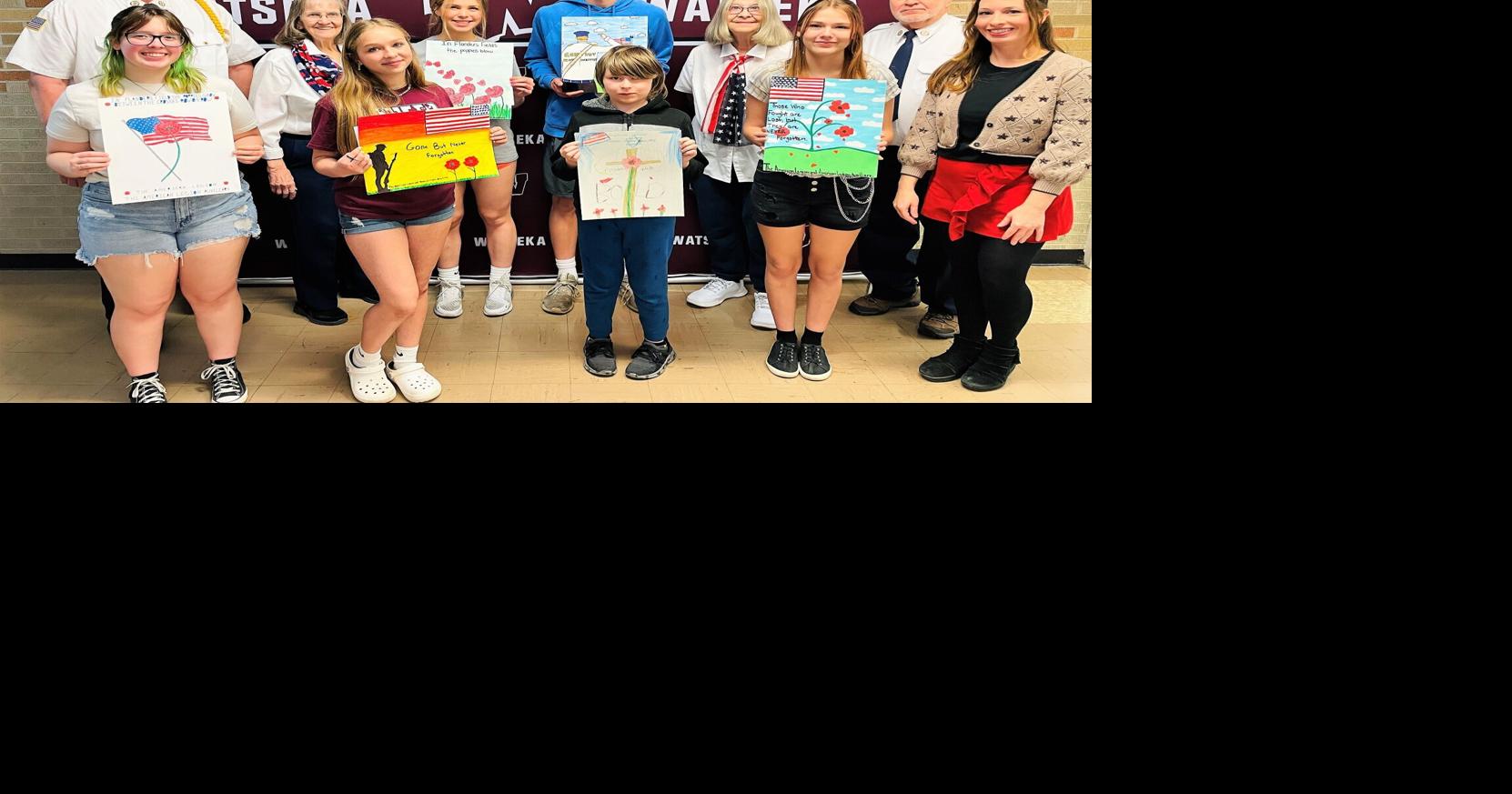 Watseka students participate in American Legion Poppy Poster Contest ...