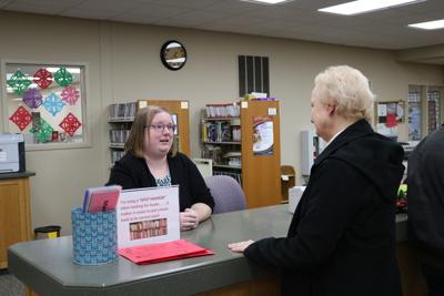 Rose Gilman To Take Position At Library Desk Iroquois County S Times