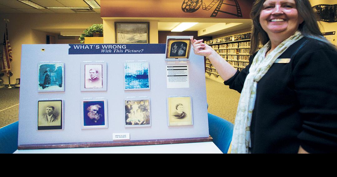 DeMotte Library display highlights preservation of family photos ...