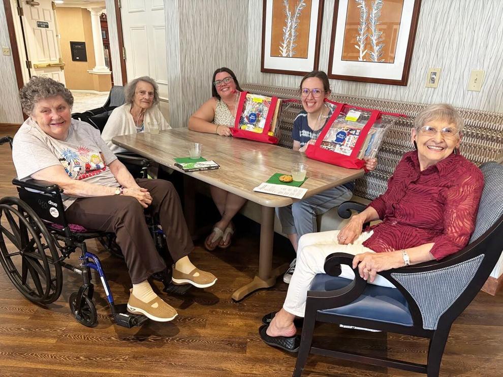 DeMotte Library staff guests at Oak Grove's Hot Top Wednesday program ...