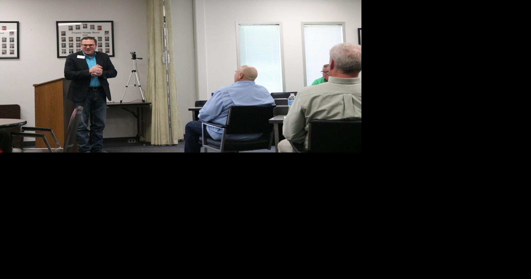 New local state senator addresses Iroquois County Board | News ...