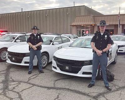 New Indiana State Police troopers at Lafayette post receive cars | News ...