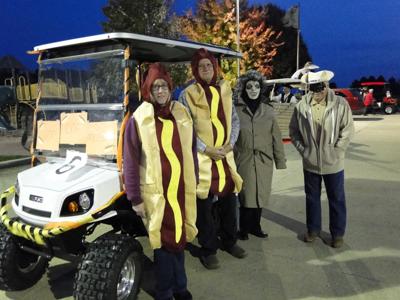 Halloween golf cart parade small but fun | Iroquois County's Times ...