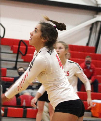 SNAPSHOTS: Frontier Falcons volleyball vs. South Newton | Photos ...