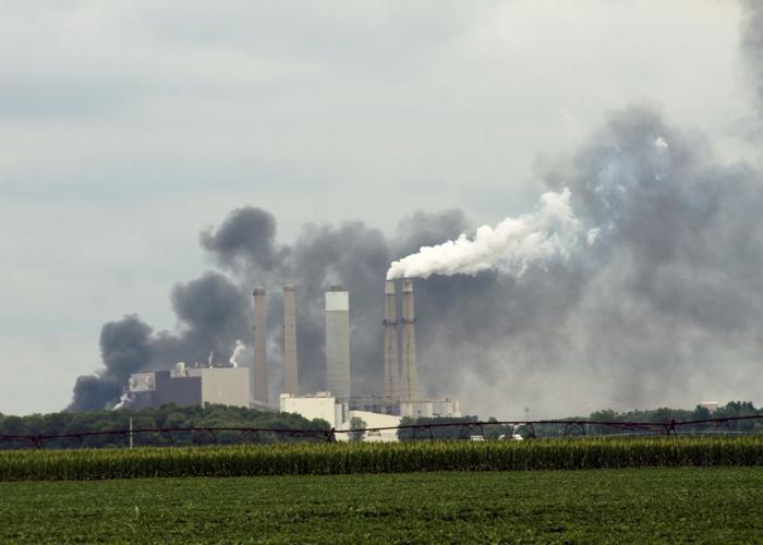 20 area fire departments battle blaze at NIPSCO's Wheatfield generating ...