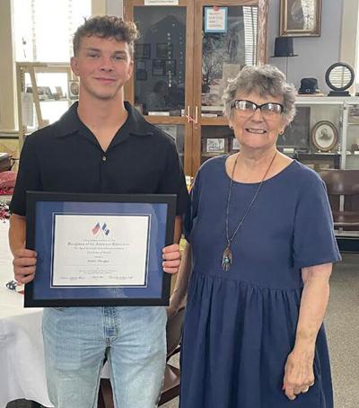 Ploughe's flag pole project recognized by DAR chapter | News | newsbug.info