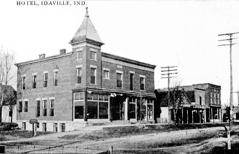 A 1908 survey of businesses in Idaville after the fire | Monticello ...