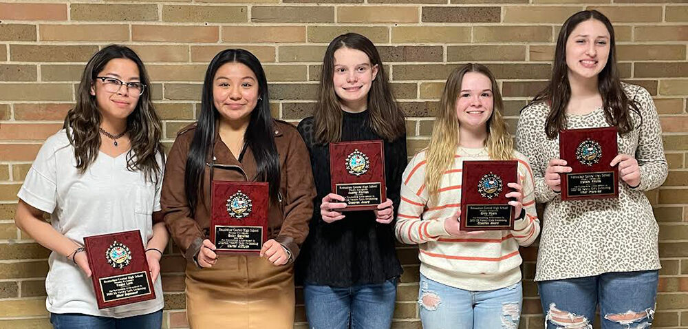 RCHS girls' swimmers presented special awards | Sports | newsbug.info