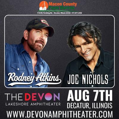 Joe Nichols, Rodney Atkins to perform Aug. 7 at Devon Amphitheater in ...