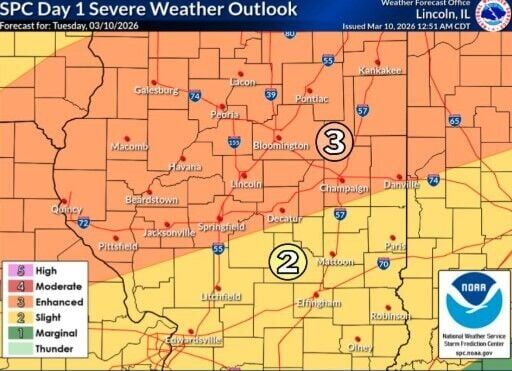 A STORMY TUESDAY NIGHT ON THE WAY | Weather | newschannel20.com