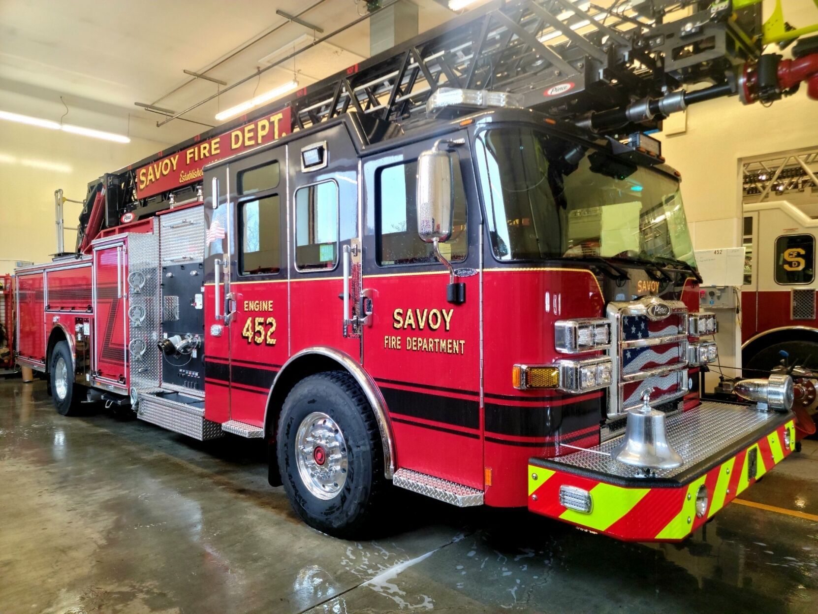 Savoy Fire Department Conducts Ice Rescue Training at Colbert Park Pond ...