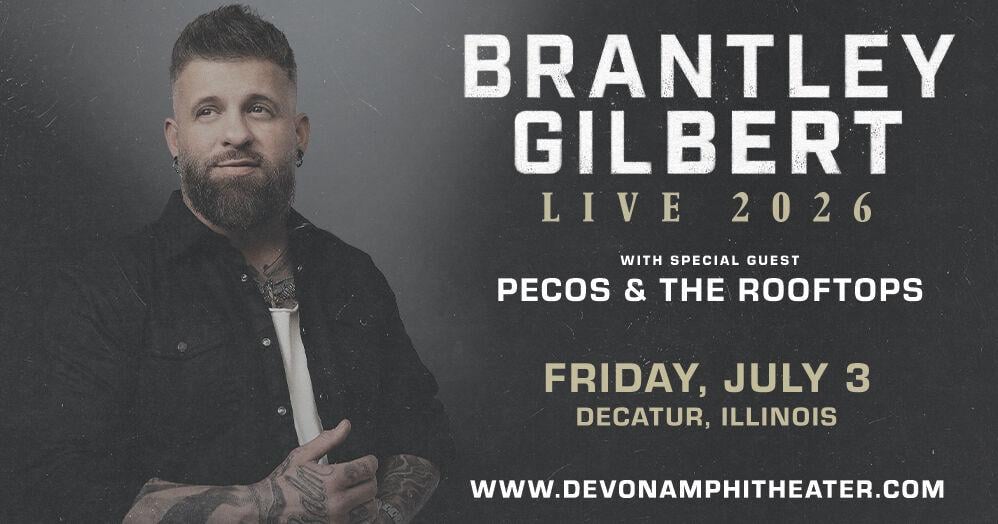 Brantley Gilbert to Play at the Devon | News | newschannel20.com