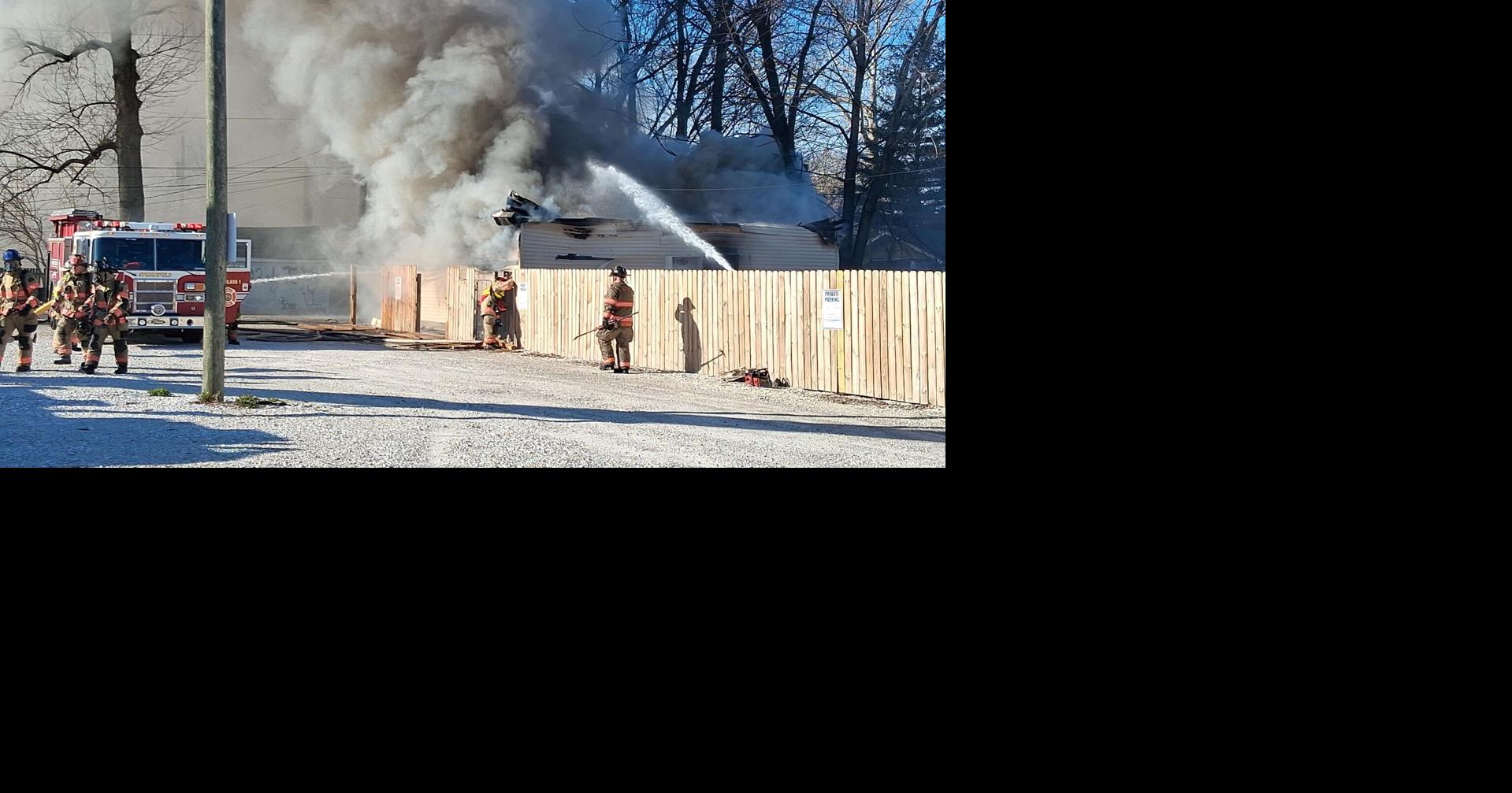 Springfield fire department responds to garage fire | Local News ...