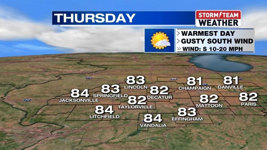 Damaging winds possible in line of storms Thursday night | Weather ...