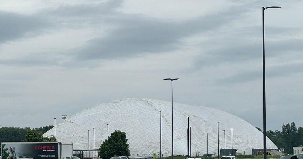 Springfield celebrates opening of world's largest air-supported sports ...
