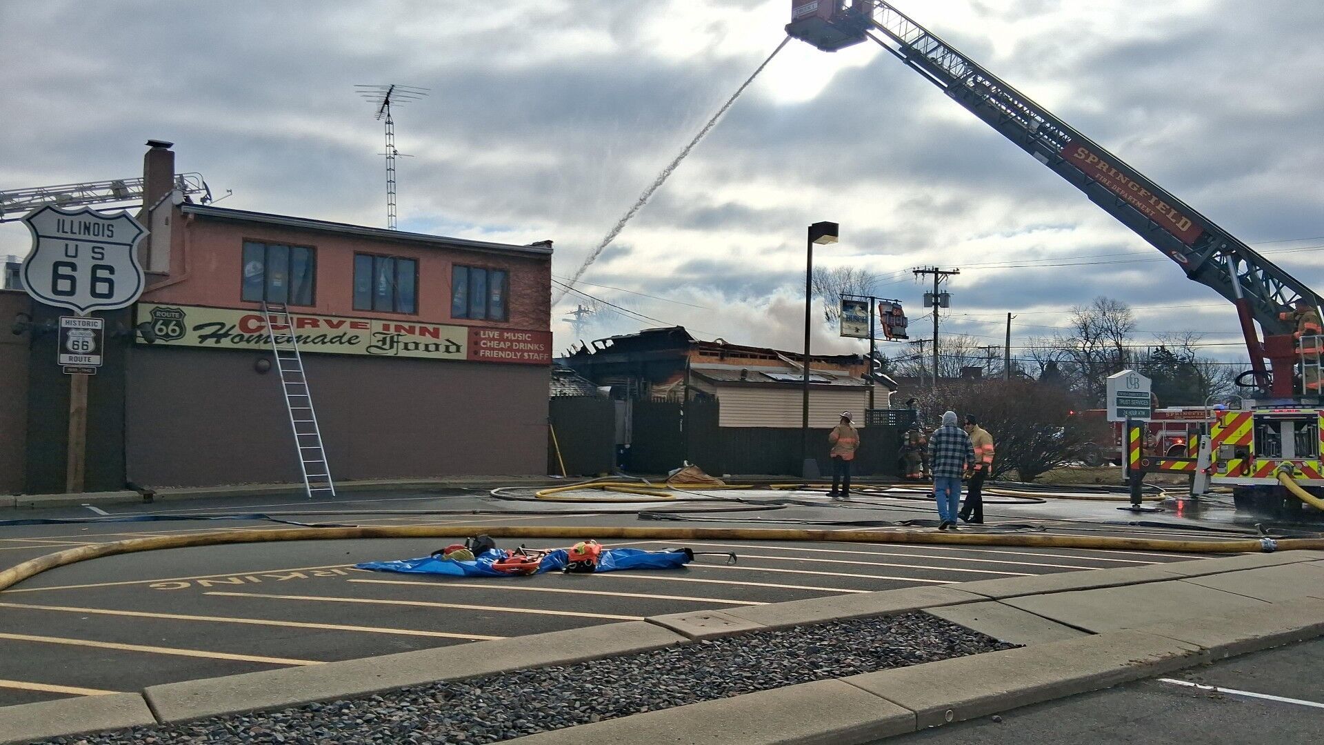 Flames erupt at Springfield’s Curve Inn bar | Local News ...
