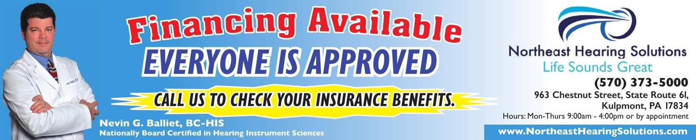 Financing Available EVERYONE IS | Ads | newsitem.com