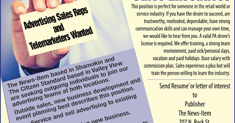 Sales Reps wanted | Advertising, Marketing & Public Relations Jobs ...