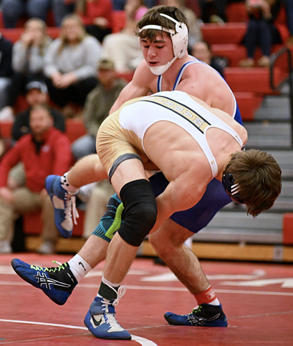 H.S. Wrestling: Warrior Run turns unfortunate circumstances into extra ...