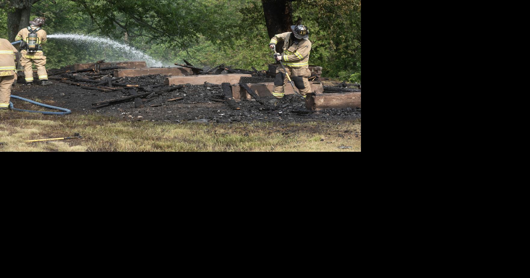 Fire destroys Ralpho Township outbuilding | Local | newsitem.com