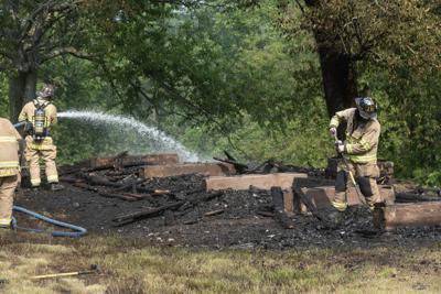 Fire destroys Ralpho Township outbuilding | Local | newsitem.com