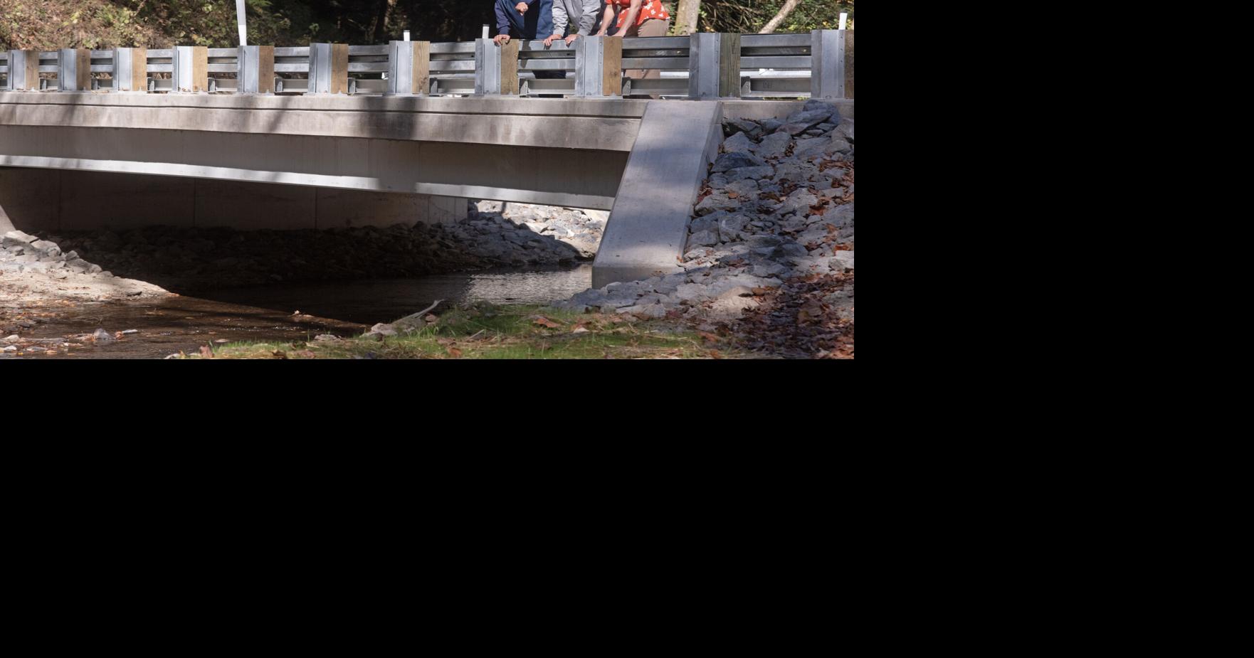 Officials celebrate opening of bridge connecting Northumberland ...