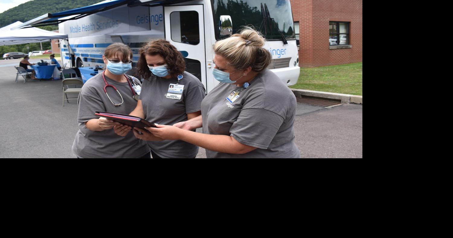 Geisinger's mobile health services bus offering preventive care ...
