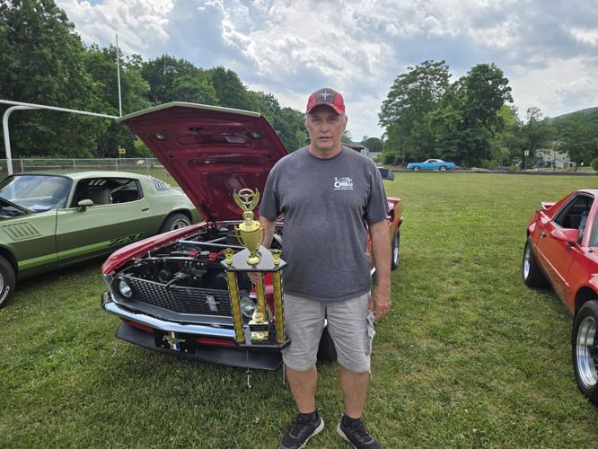 1969 Ford Mustang Mach 1 win best in show at Zerbe car show | Local ...