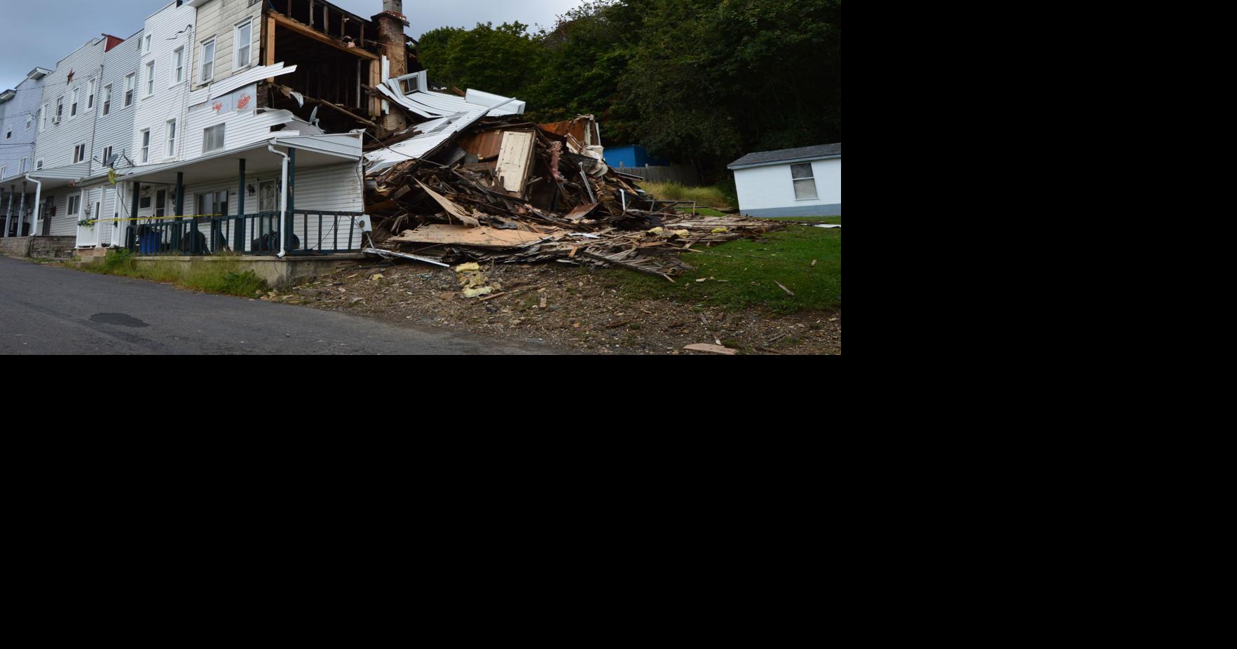 Unoccupied Coal Twp. building collapses | Local | newsitem.com