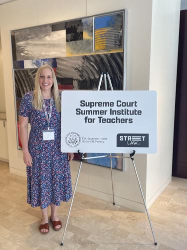 Stancavage one of 30 teachers nationwide to attend Supreme Court Summer ...
