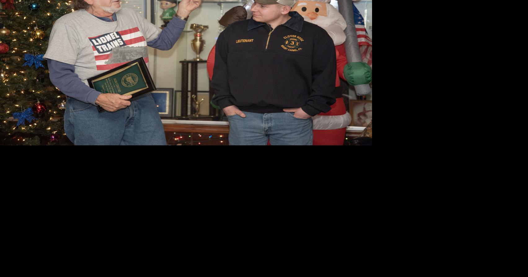 Clover Hose Fire Co. firefighter recognized for 55 years of service ...