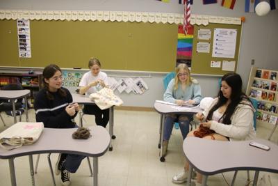 Knitting, crocheting gaining popularity at Warrior Run | Local ...