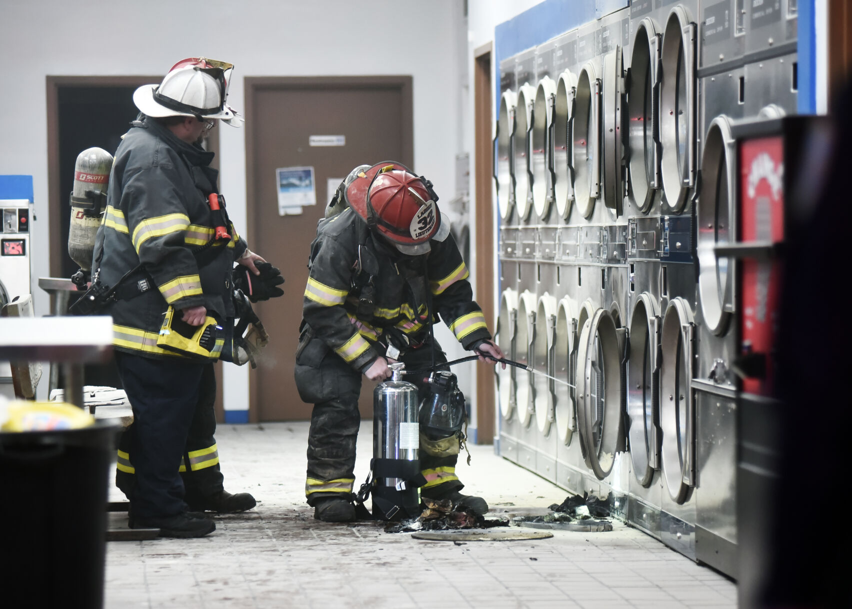 Police officers knock down dryer fire inside Shamokin business | Local ...
