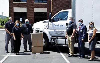 Service1st Credit Union donates PPE to Geisinger | Local | newsitem.com