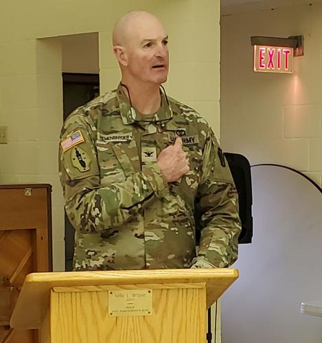 Guardsman tells Rotary about life as a medic | Local | newsitem.com