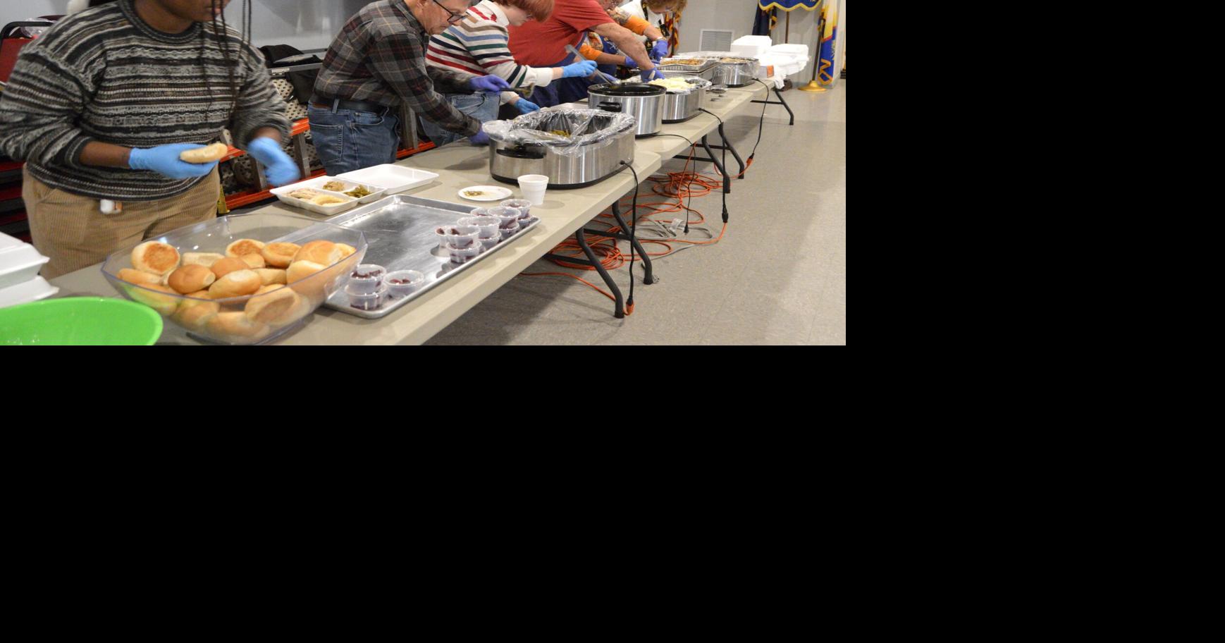 Lions Club, Knights of Columbus serve over 1,000 Thanksgiving meals ...