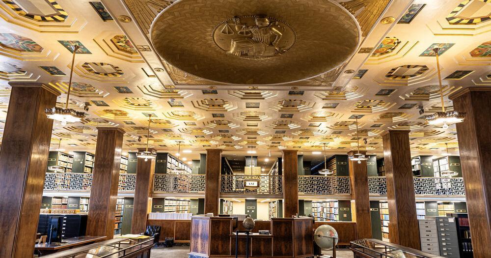 State library back 'home' at renovated Forum Building | State ...